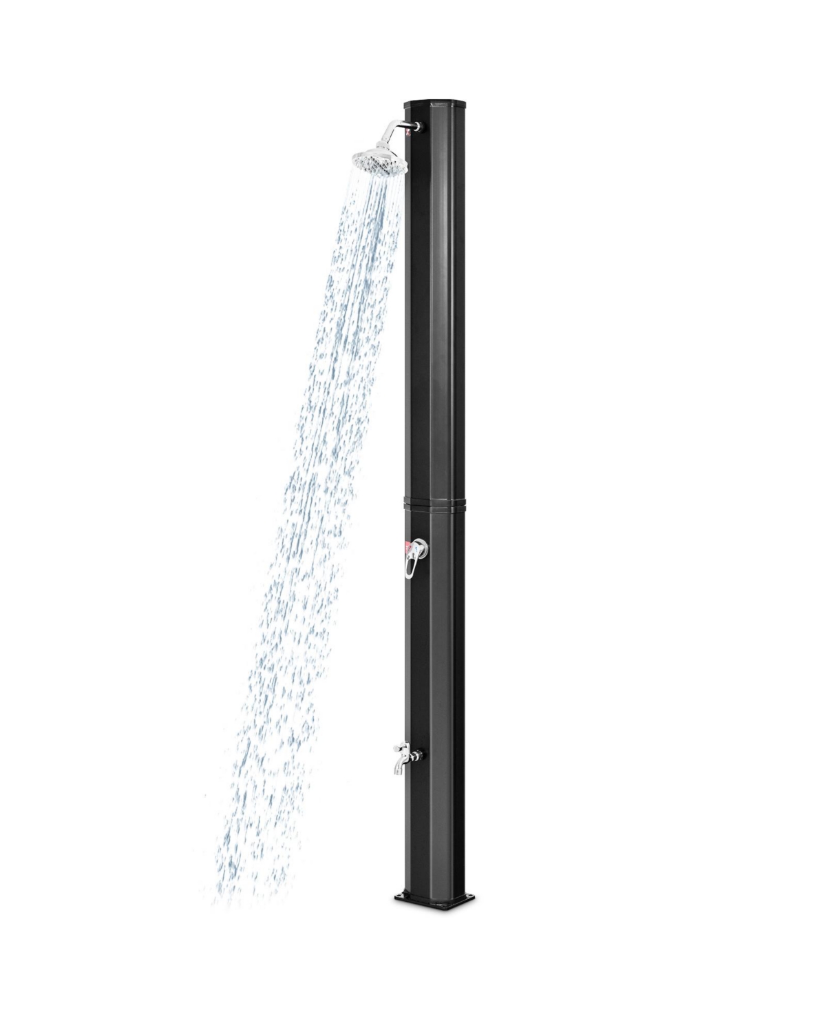 Click here for Gouun Adjustable Outdoor Solar Heating Shower Head... prices