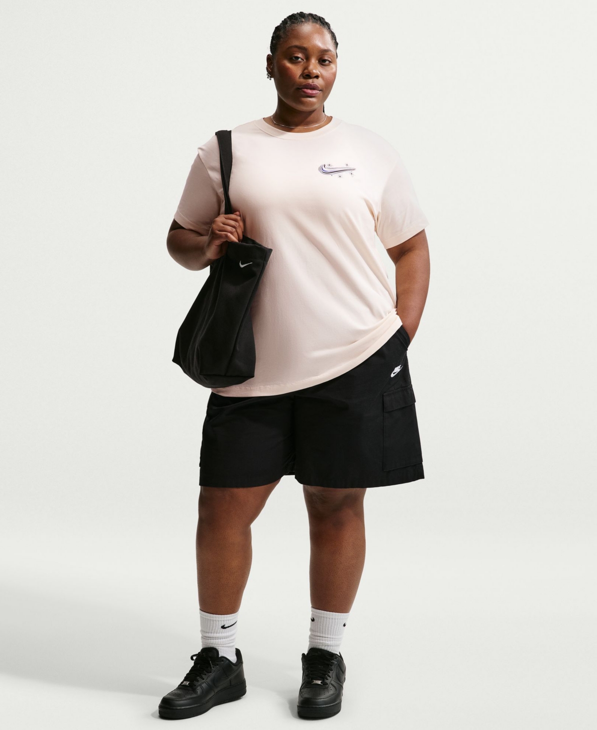 Click here for Nike Plus Size Sportswear Classic Oversized T-Shir... prices