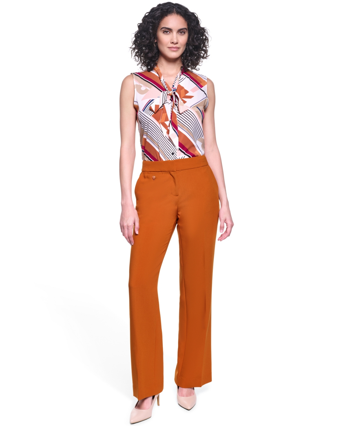 Click here for Karl Lagerfeld Paris Womens Full Length Mid-Rise P... prices