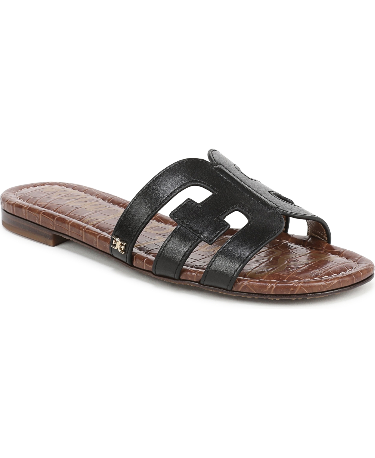 Click here for Sam Edelman Womens Bay Slip-On Flat Sandals - Blac... prices