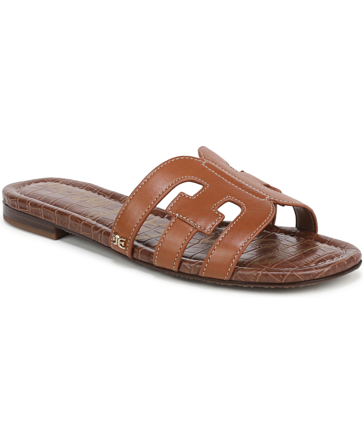 Click here for Sam Edelman Womens Bay Slip-On Flat Sandals - Sadd... prices