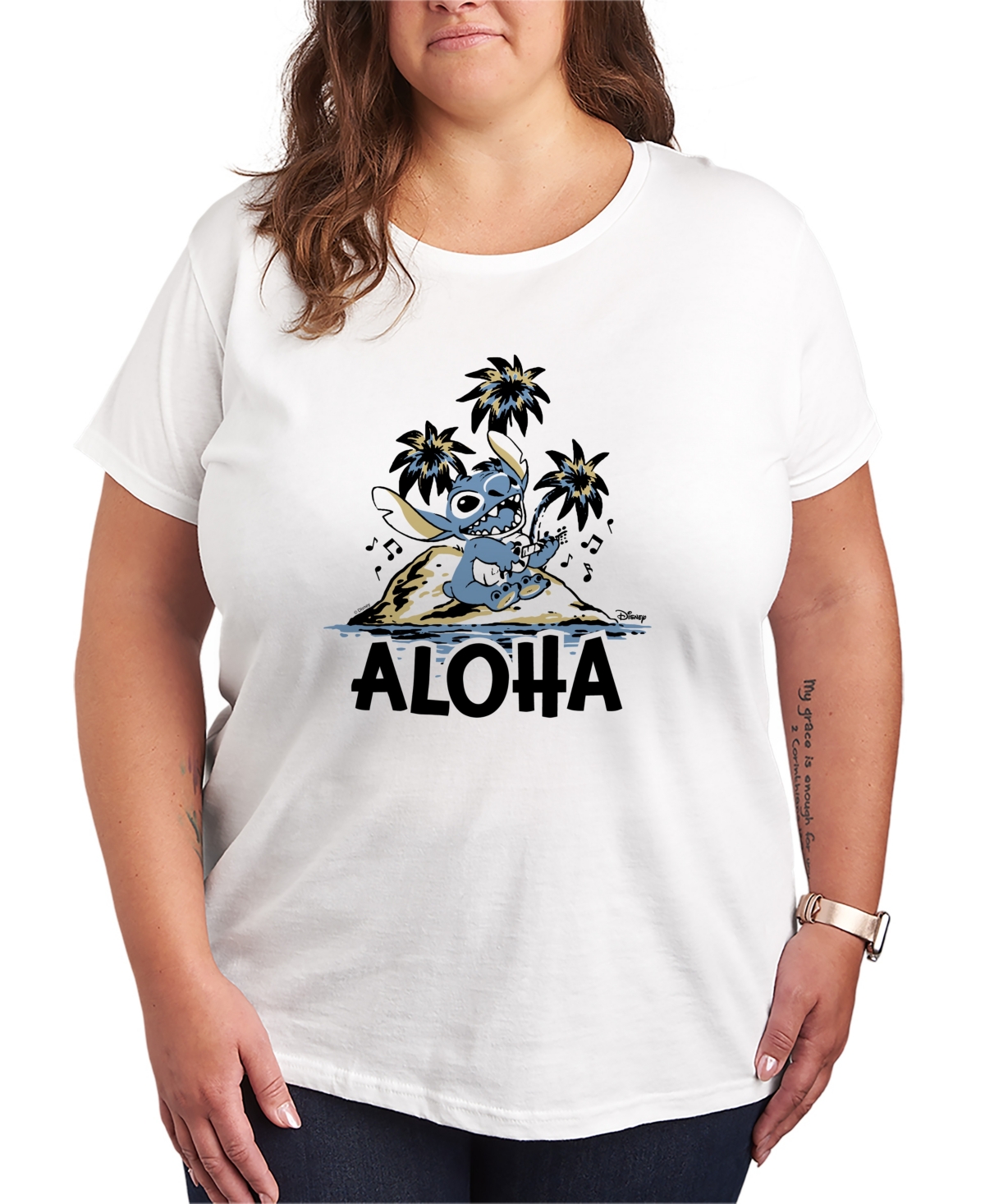 Click here for Hybrid Apparel Plus Size Lilo Stitch Aloha Island... prices
