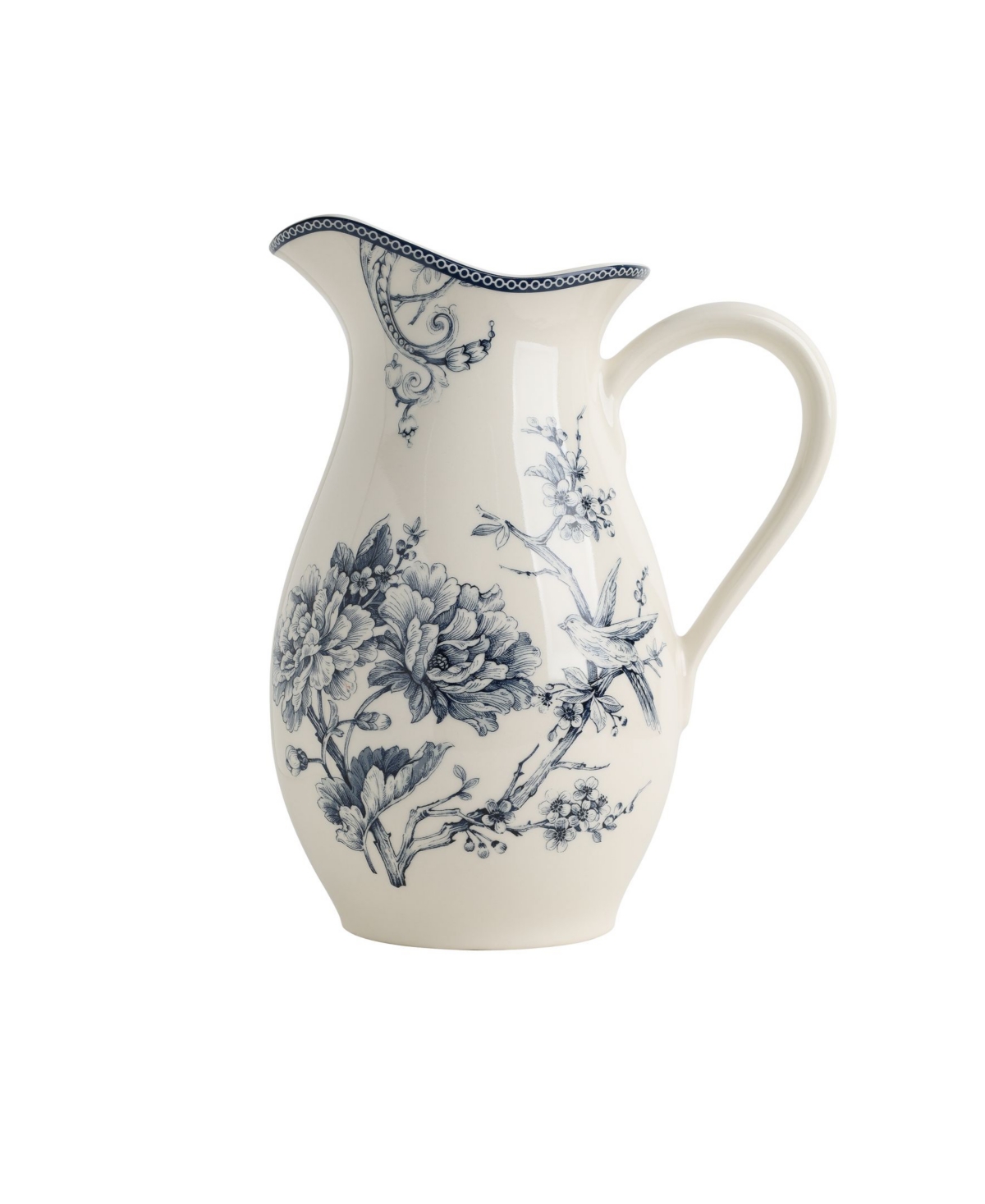 Click here for 222 Fifth Adelaide Blue Pitcher  100 oz. - Blue prices