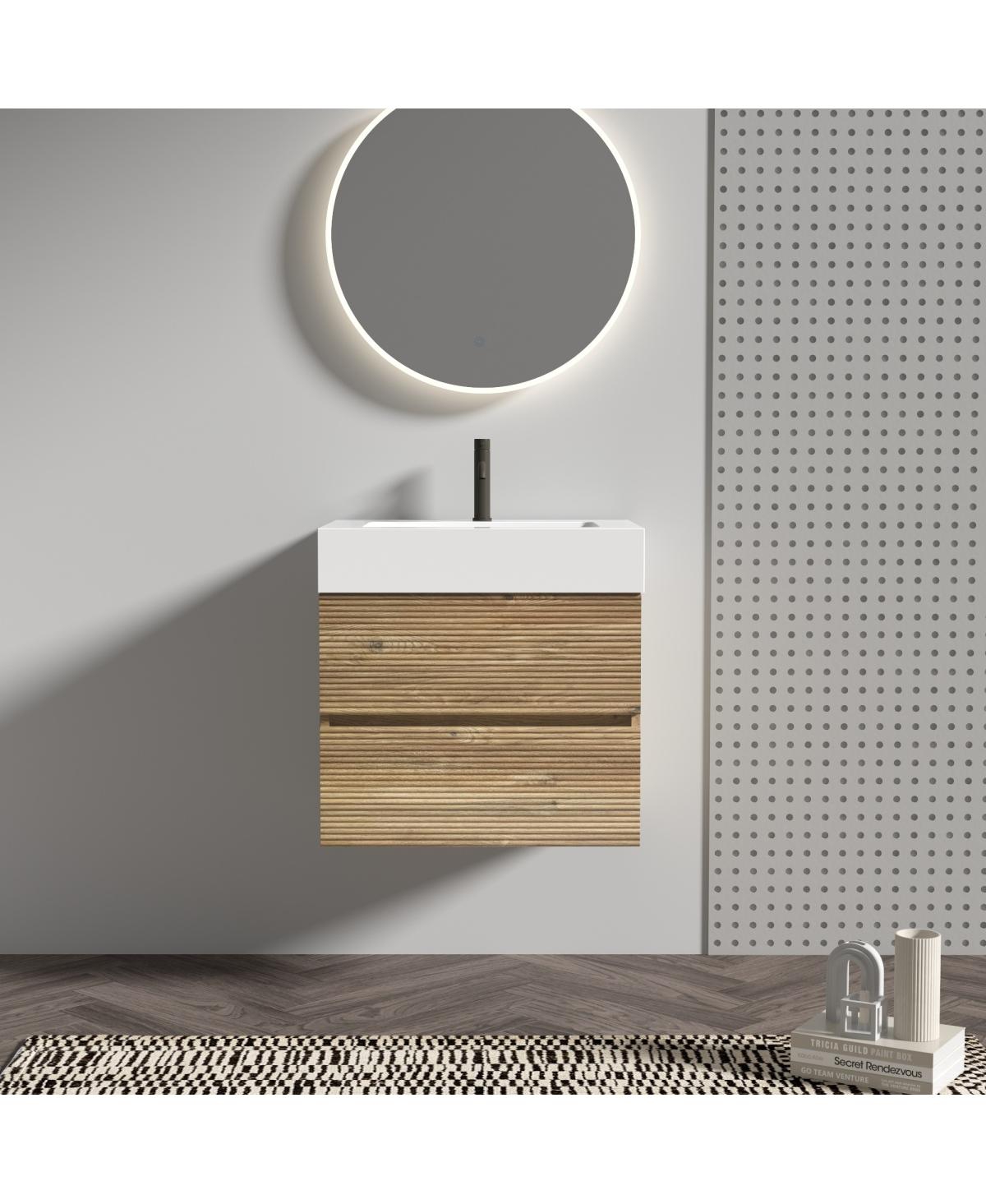 Click here for Sillysis Mid-Century Modern Bathroom Vanity with O... prices