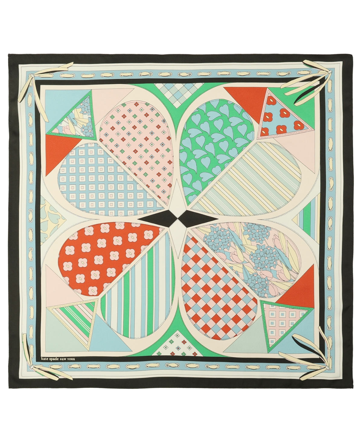 Click here for kate spade new york Repatched Silk Bandana Scarf -... prices