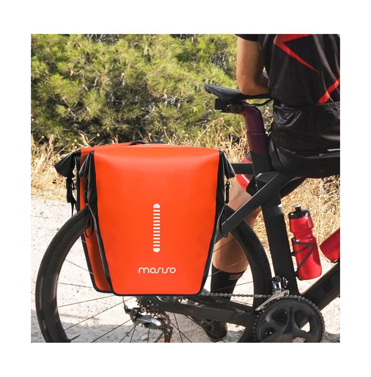 Click here for Aoligeijs Bike Panniers 2 Pack  18L Waterproof Rea... prices