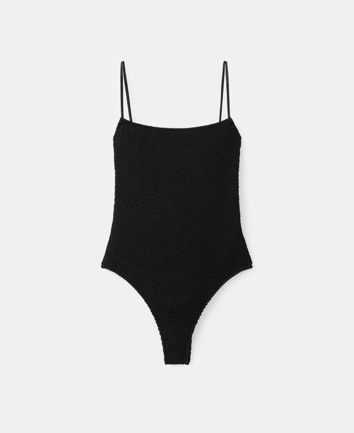 Click here for Mango Womens Straps Textured Swimsuit - Black prices