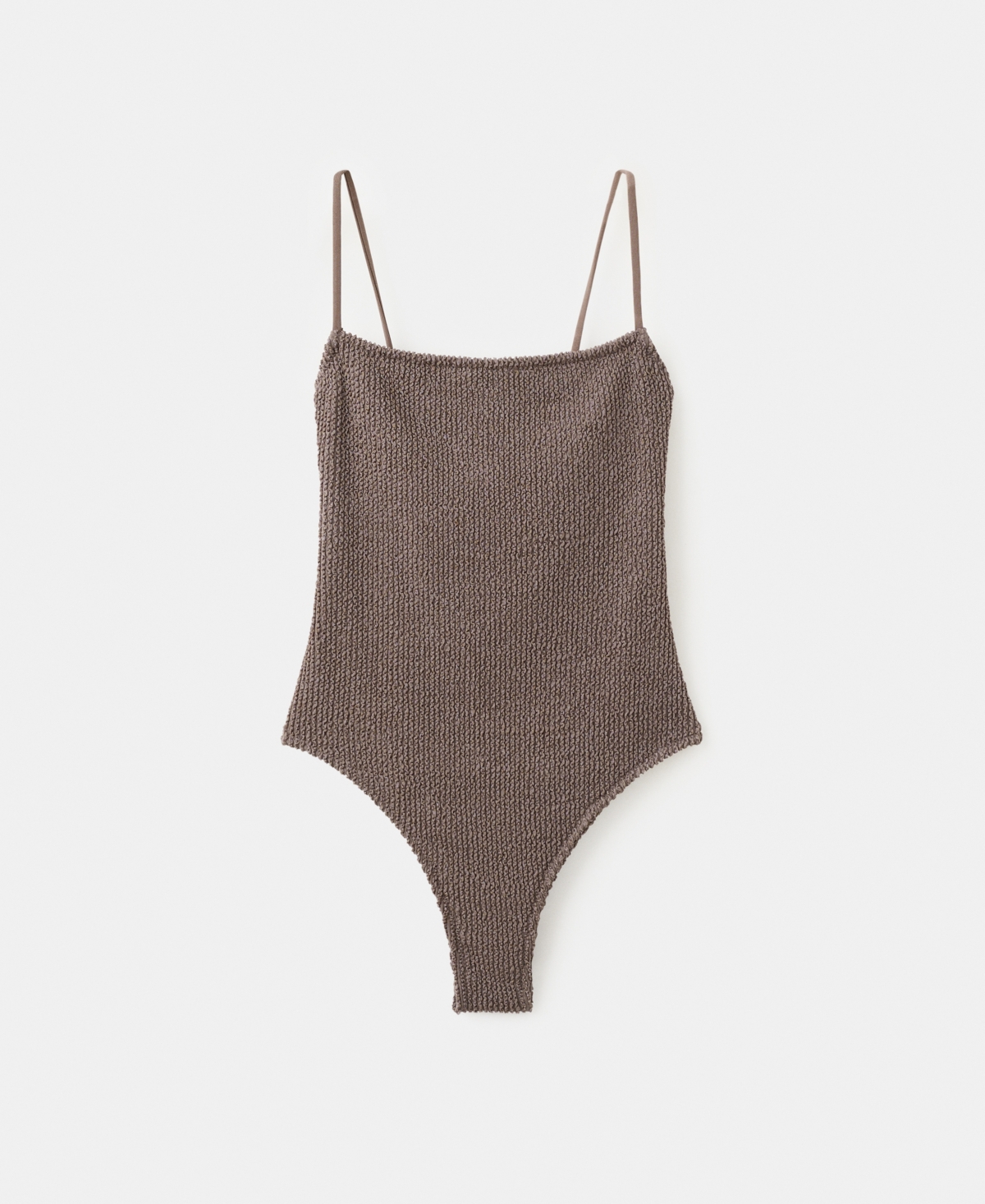 Click here for Mango Womens Straps Textured Swimsuit - Light  Pas... prices