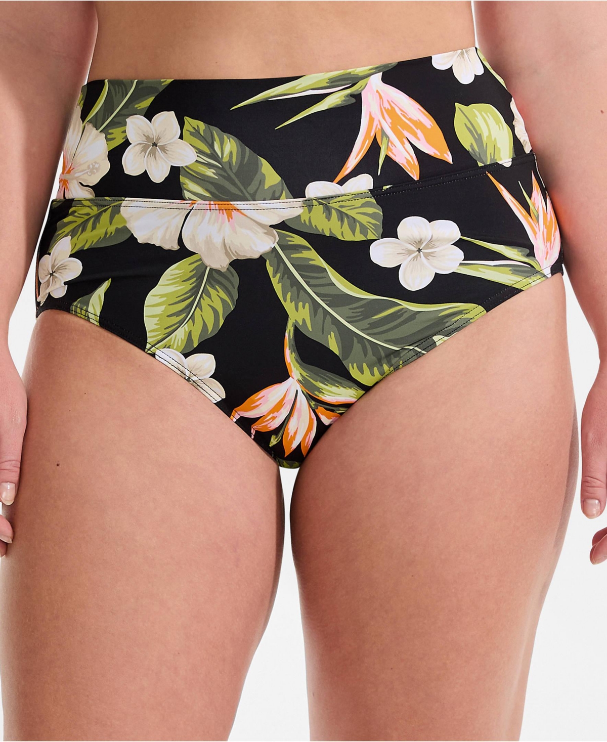 Click here for Lands End Plus Size Pinchless High Waisted Bikini... prices