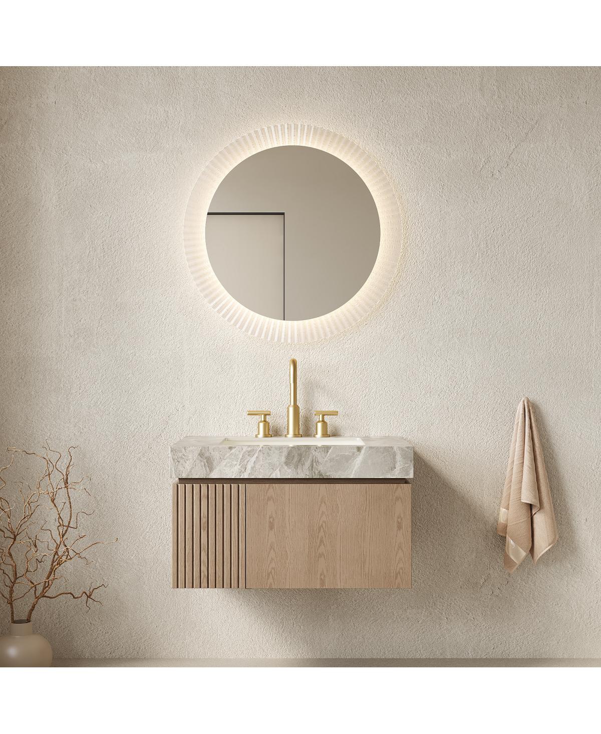 Click here for Sillysis Wall Mount Bathroom Vanity with Sintered... prices