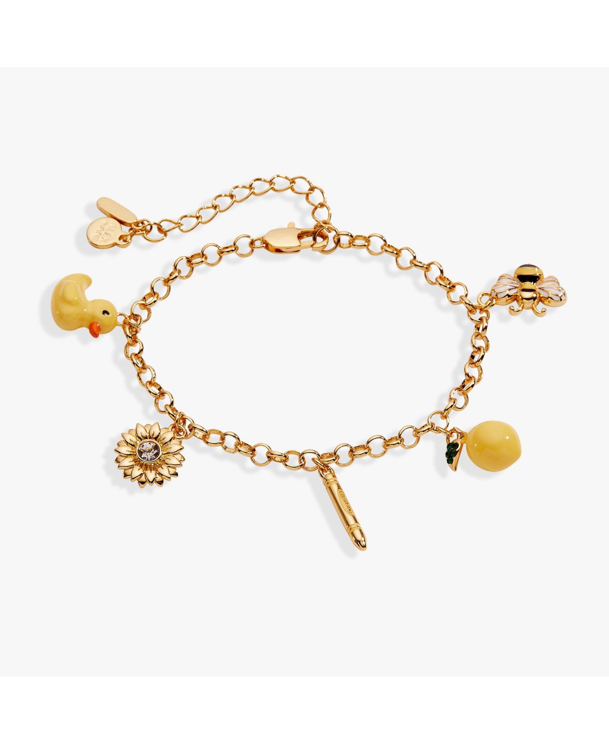 Click here for Alex and Ani Crayola Sunglow Charm Bracelet prices