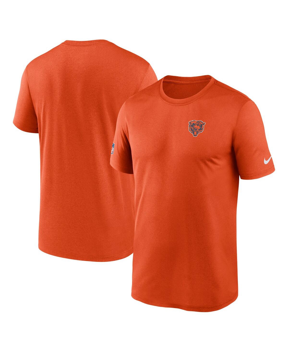 Click here for Nike Mens Orange Chicago Bears Sideline Legend Sma... prices