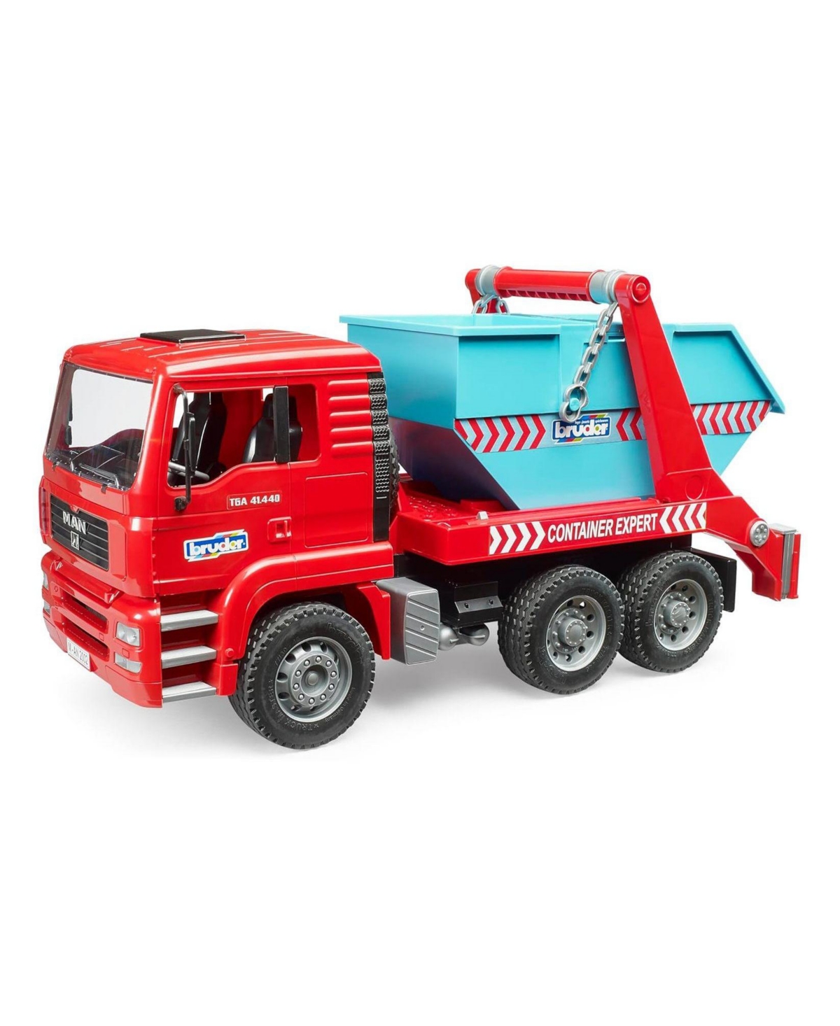 Click here for Bruder 1/16 Man Tga Skip Loader Container Truck -... prices