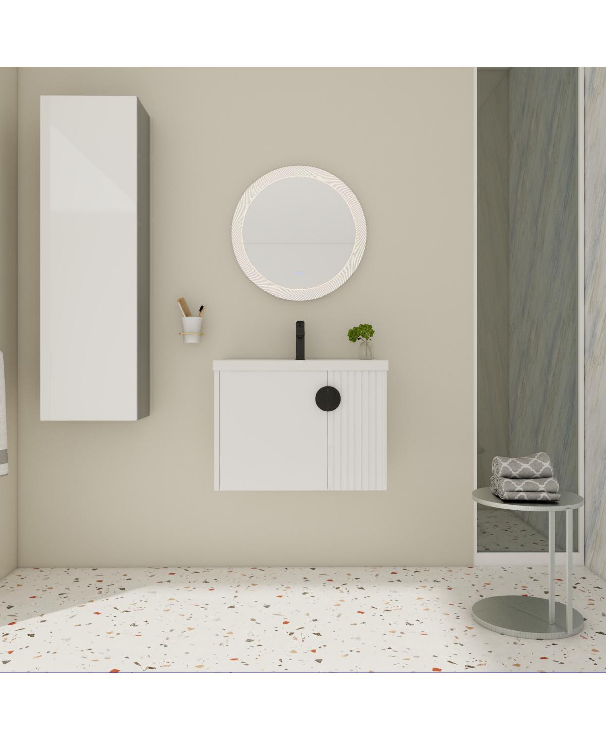 Click here for Sillysis Wall Mounted Bathroom Vanity with Ceramic... prices