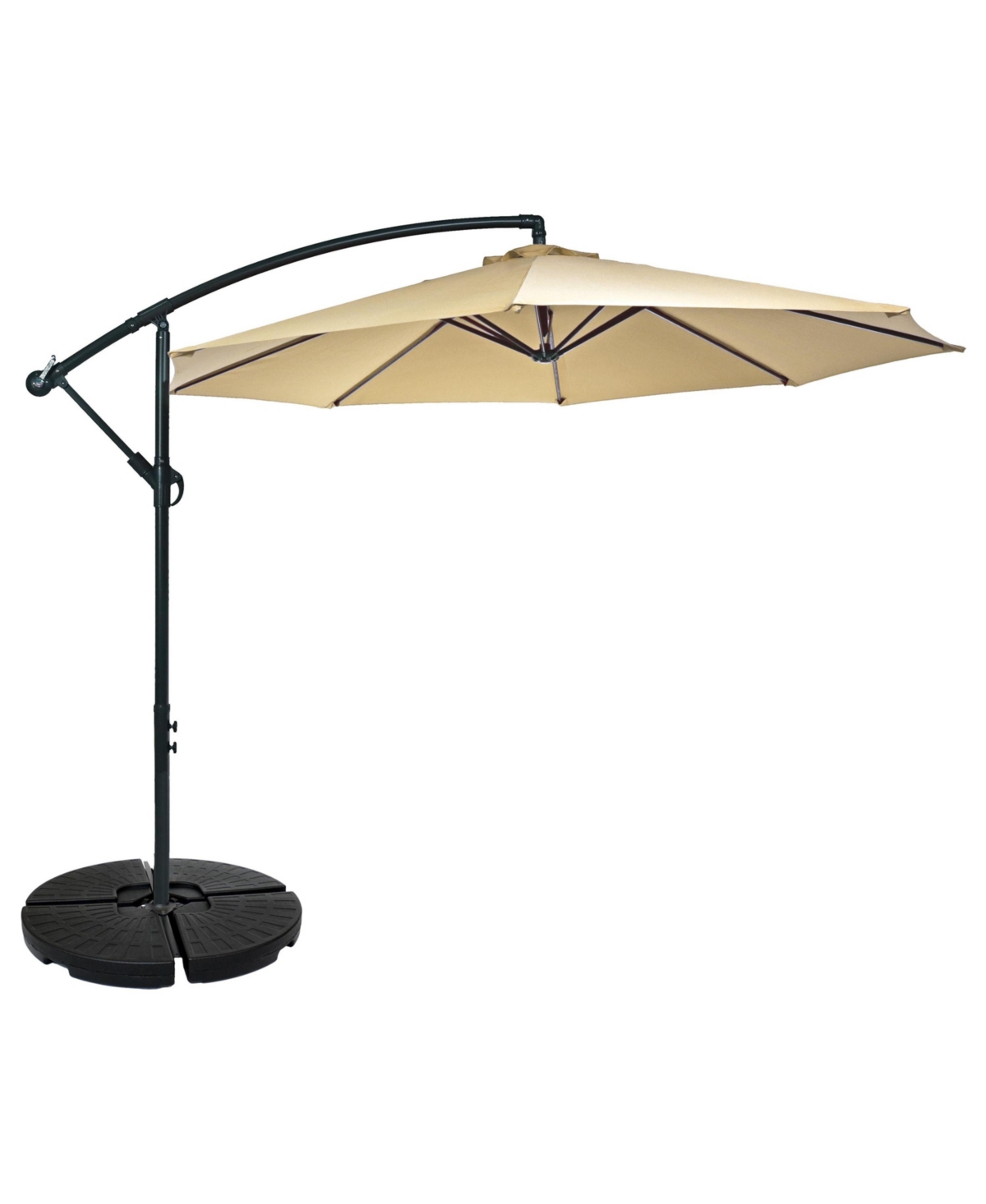 Click here for Outdoor Steel Offset Cantilever Patio Umbrella wit... prices