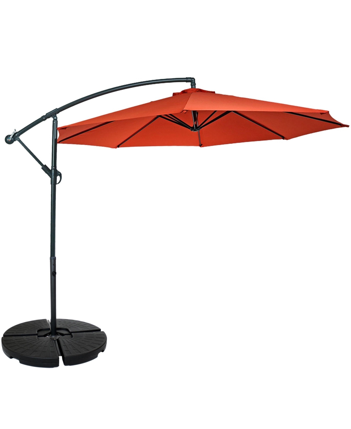 Click here for Outdoor Steel Offset Cantilever Patio Umbrella wit... prices