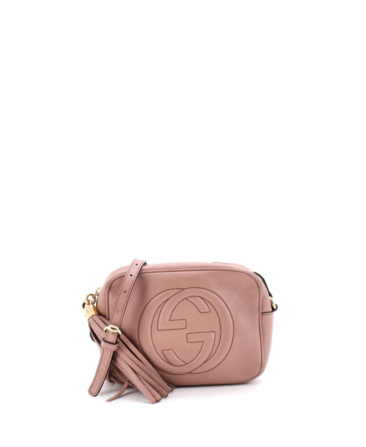Click here for Pre-Owned Gucci Small Soho Disco Crossbody Bag Lea... prices
