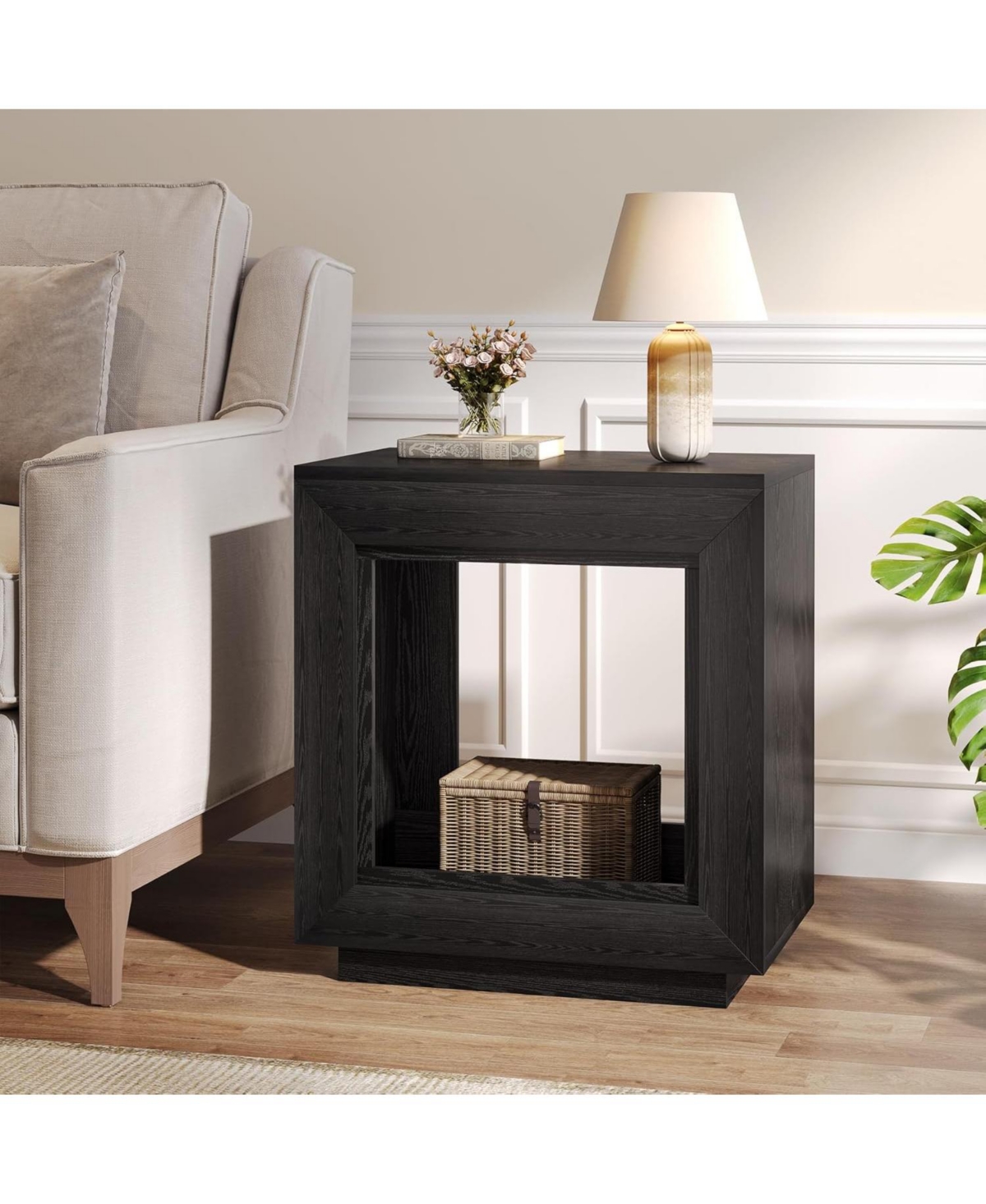 Click here for Tribesigns End Table  24 Side Table with Storage S... prices