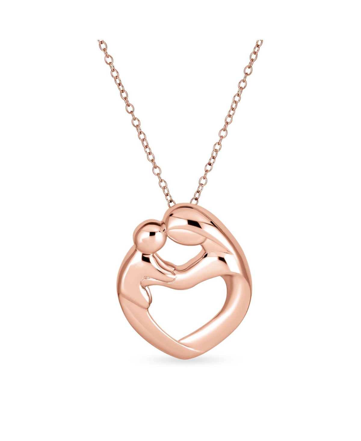 Click here for Bling Jewelry Loving Mother Family Heart Pendant N... prices