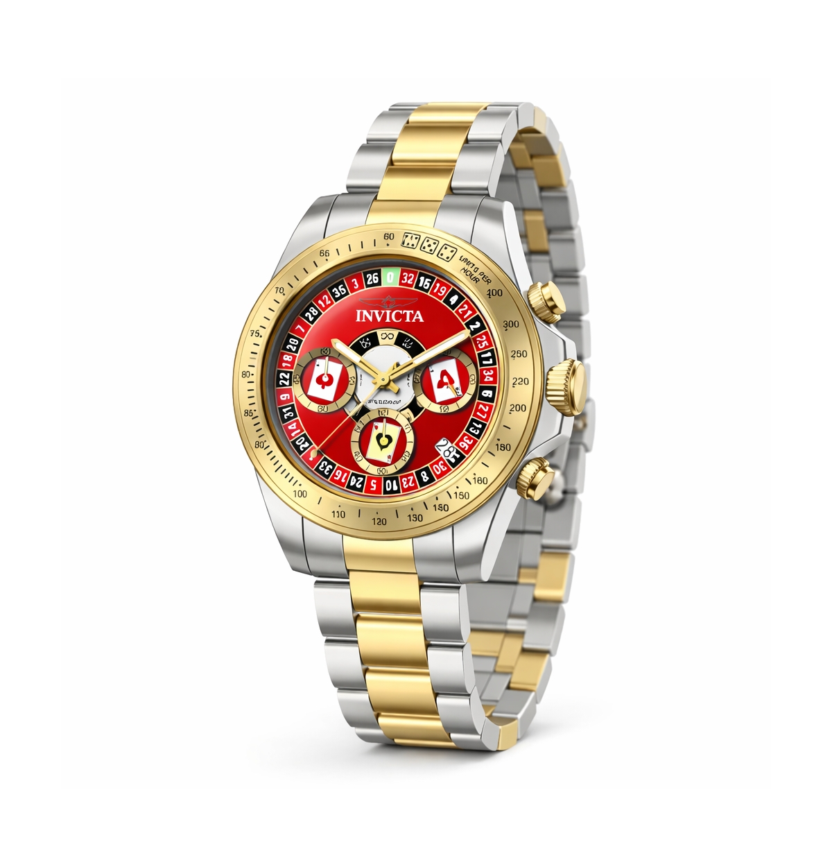 Click here for Invicta 50495 Speedway Quartz VD53 Dial Watch - Go... prices