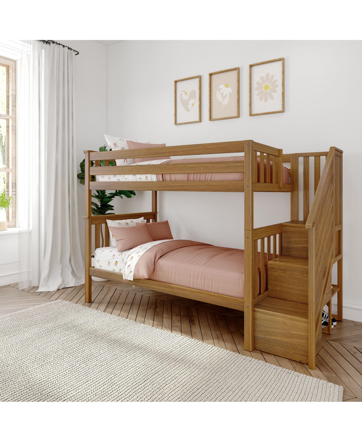 Click here for Max and Lily Bed Frame  Farmhouse Solid Wood Platf... prices