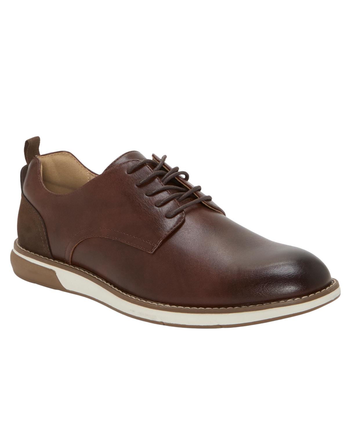 Click here for Vince Camuto Mens Erok Lace-Up Dress Shoe - Dark B... prices