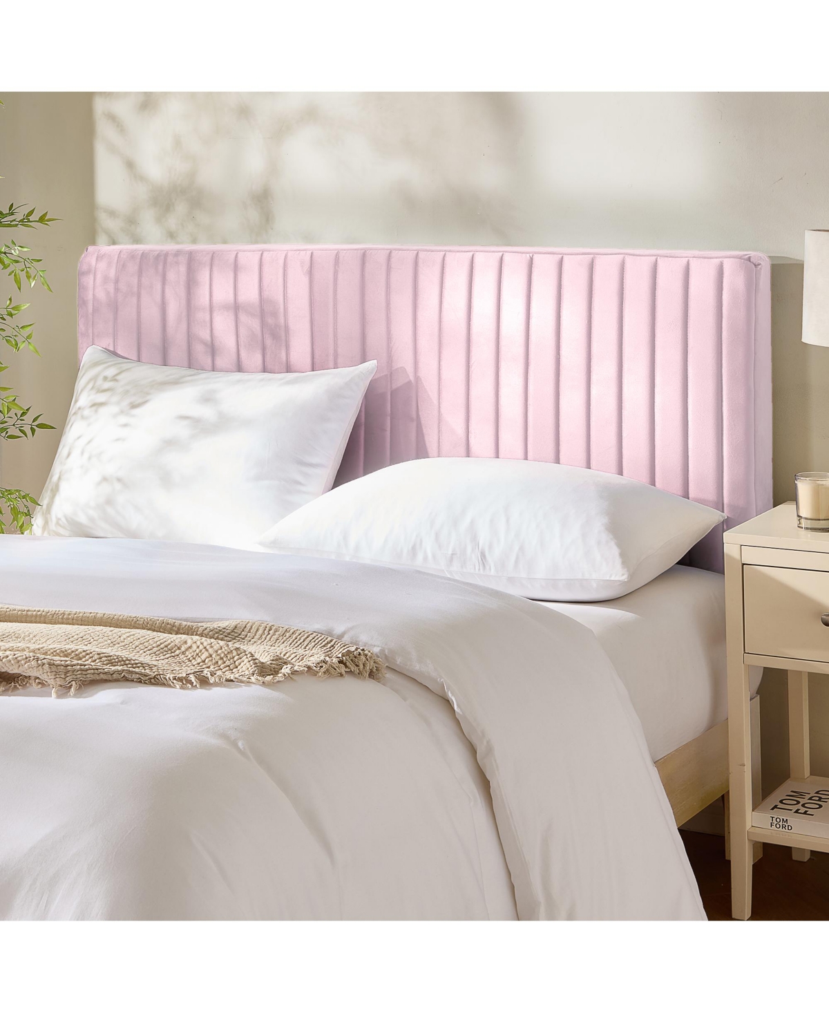 Click here for Nestl Velvet Headboard  wall mounted  peel and sti... prices