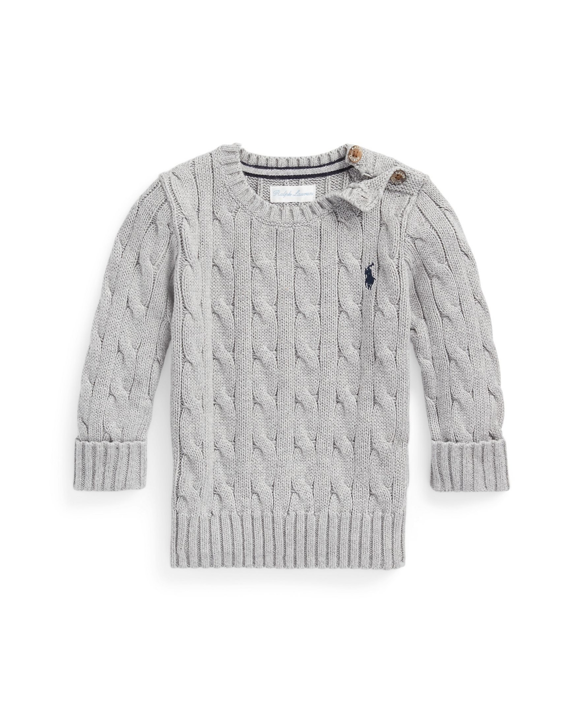 Click here for Polo Ralph Lauren Baby Boys Cable-Knit Cotton Swea... prices