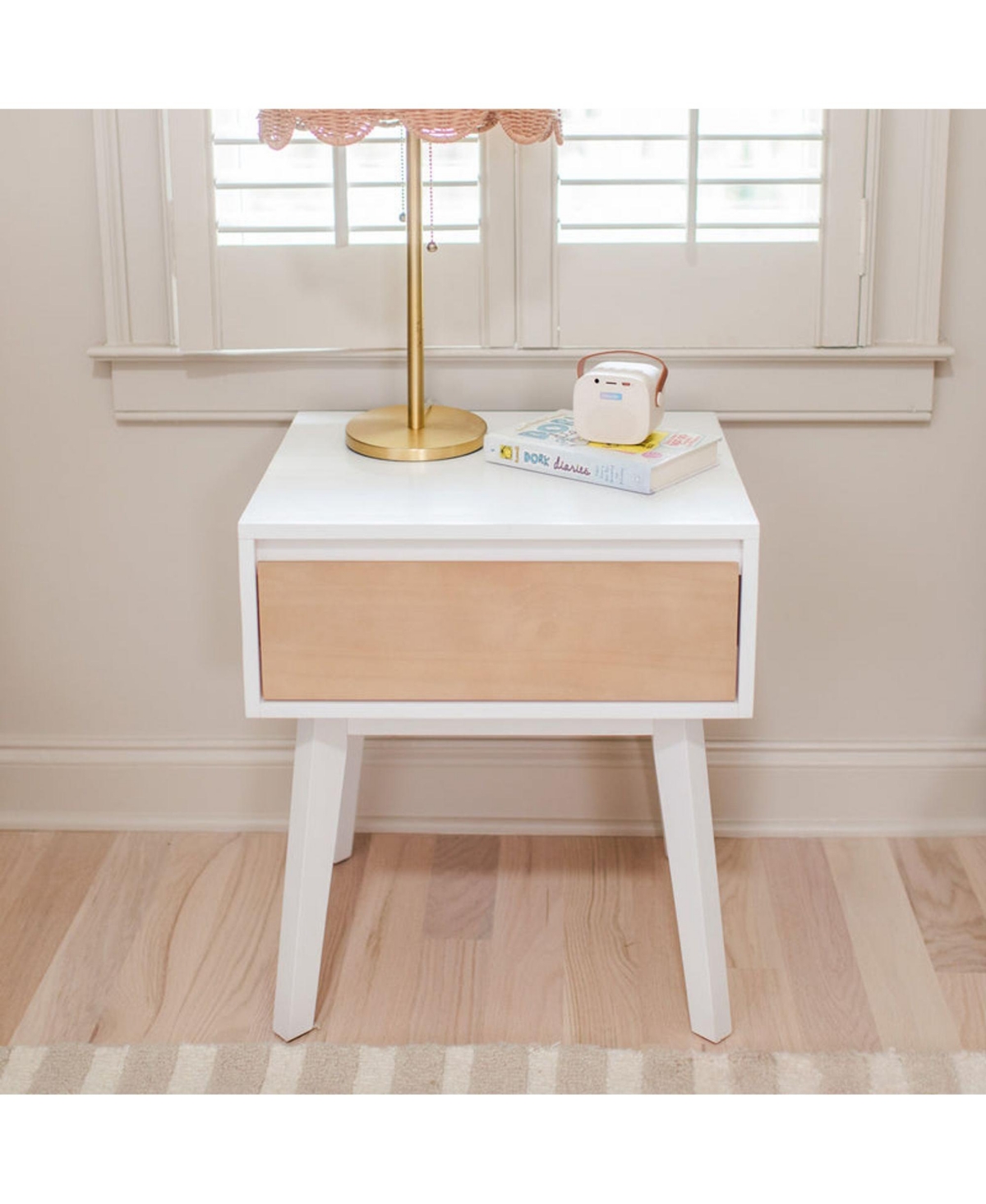 Click here for Max and Lily Scandinavian Nightstand with 1 Drawer... prices