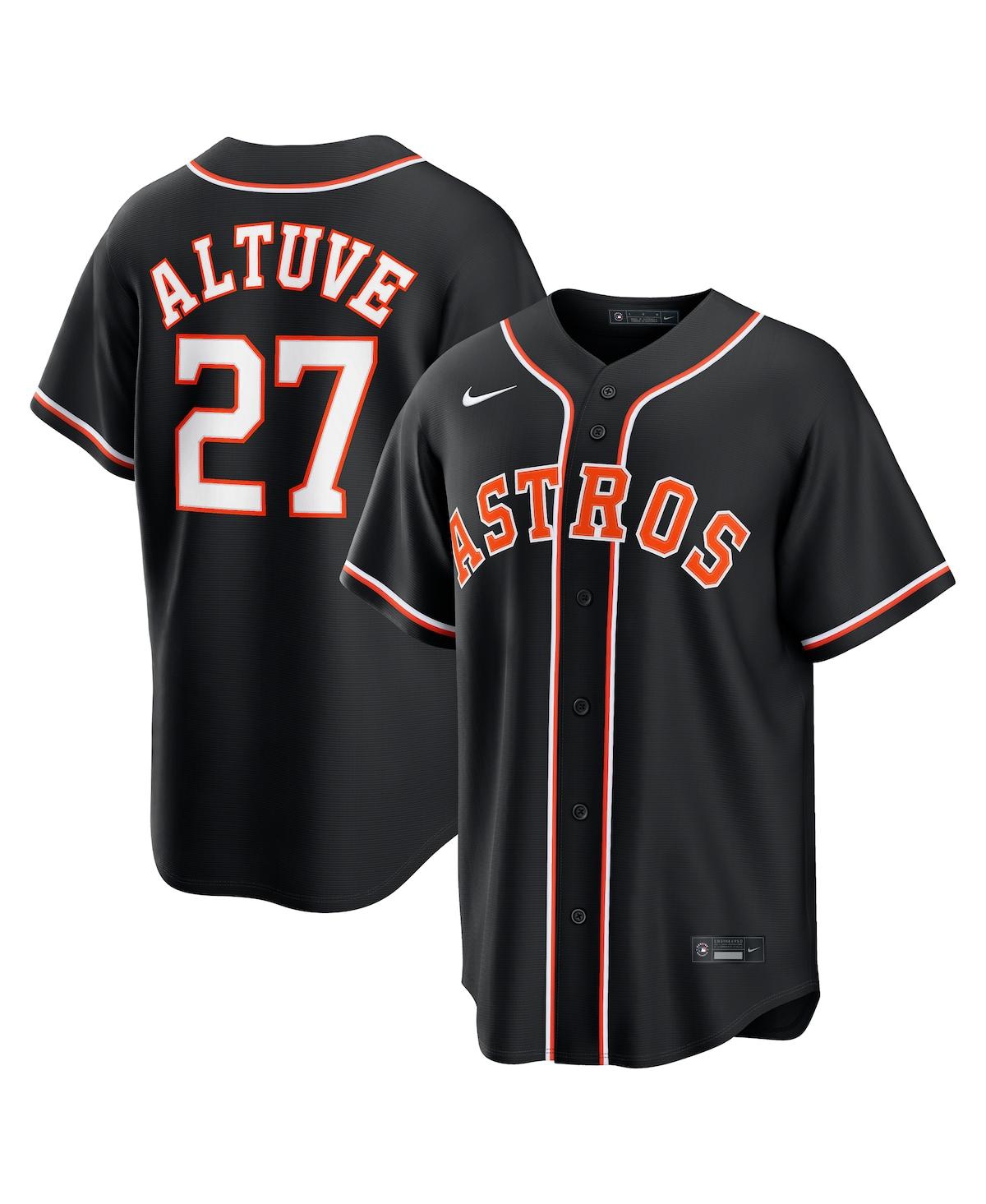 Click here for Nike Mens Jose Altuve Black Houston Astros 2026 Re... prices