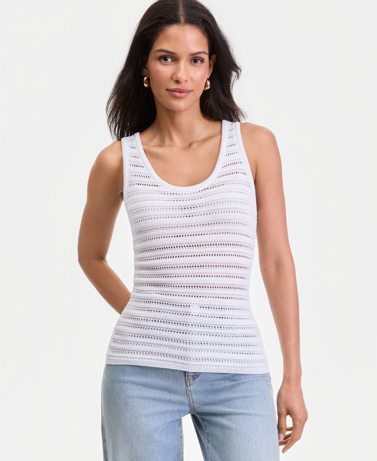Click here for I.n.c. International Concepts Womens Cotton Croche... prices