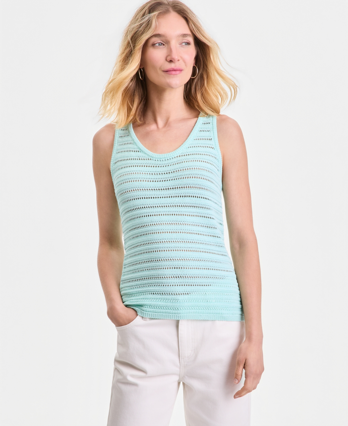 Click here for I.n.c. International Concepts Womens Cotton Croche... prices