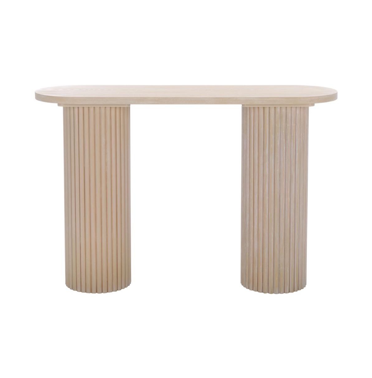 Click here for Raicha Console Table - Bleached white prices