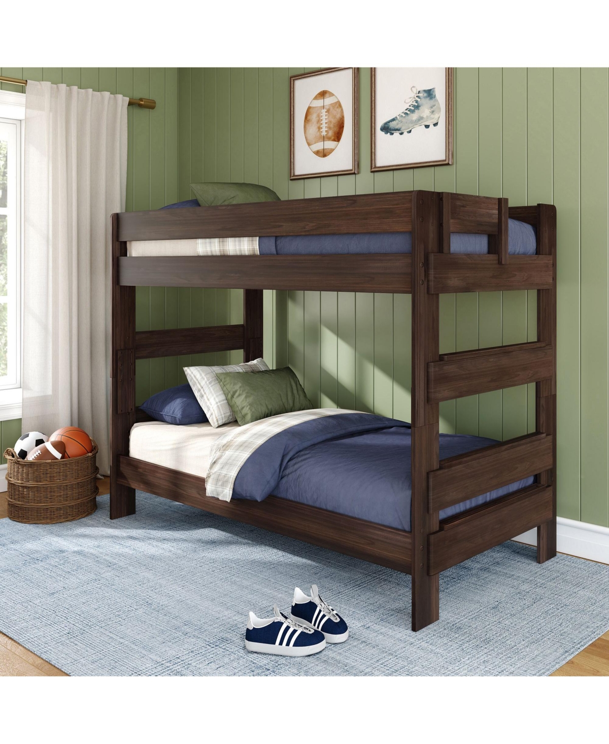 Click here for Max and Lily Twin over Twin Bunk Bed  Farmhouse So... prices