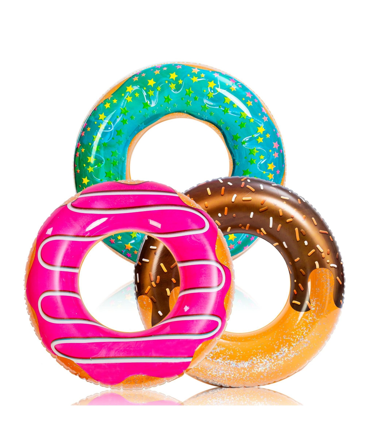 Click here for Gnuadz 3 Pack 32 inch Pool Floats Tube Swim Rings... prices