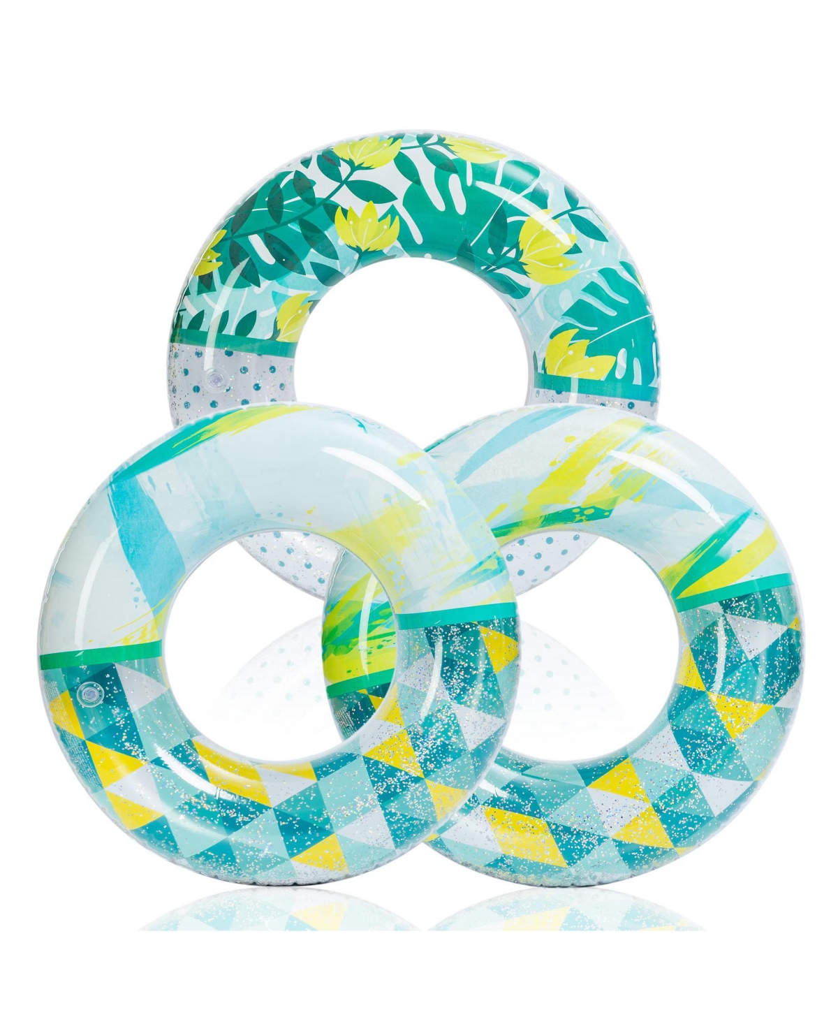 Click here for Gnuadz 3 Pack 32 inch Pool Floats Tube Swim Rings... prices