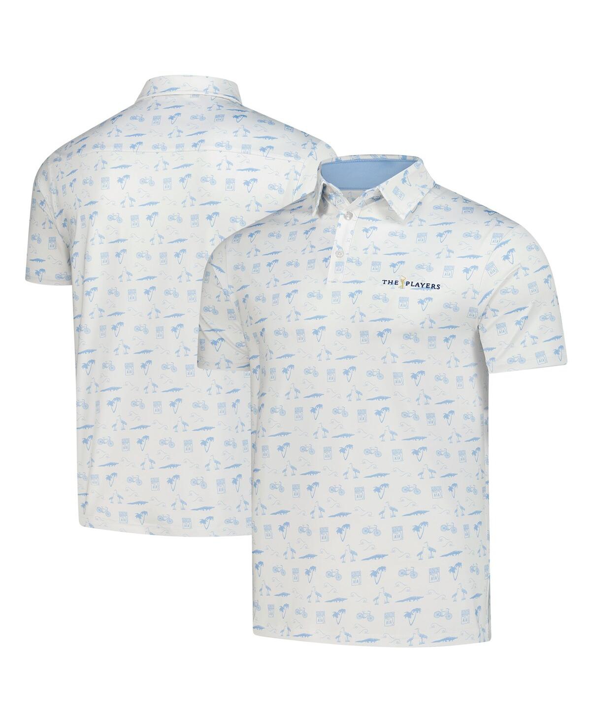 Click here for Flomotion Mens Cream The Players A1A Polo Shirt -... prices