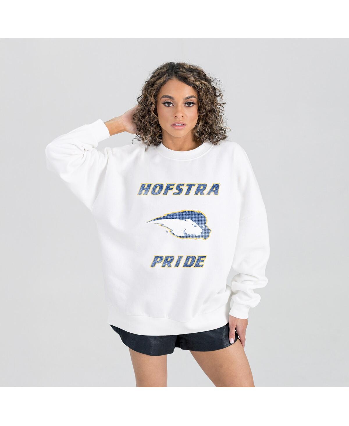 Click here for Gameday Couture Womens White Hofstra University Pr... prices