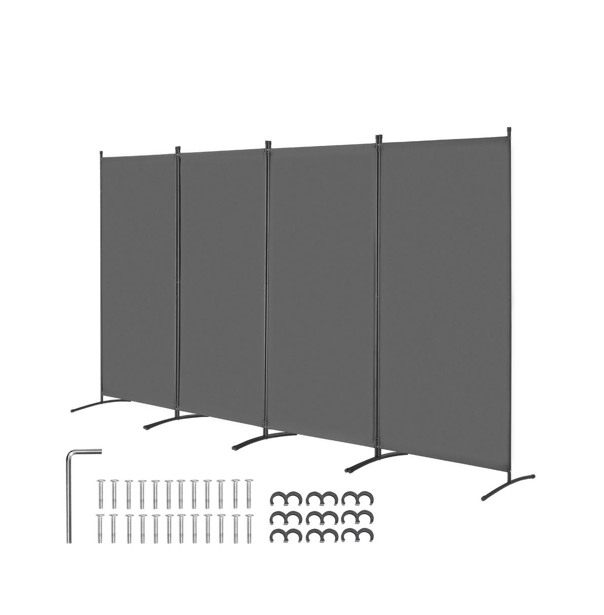 Click here for Sugift 4-Panel Fabric Folding Room Divider with St... prices