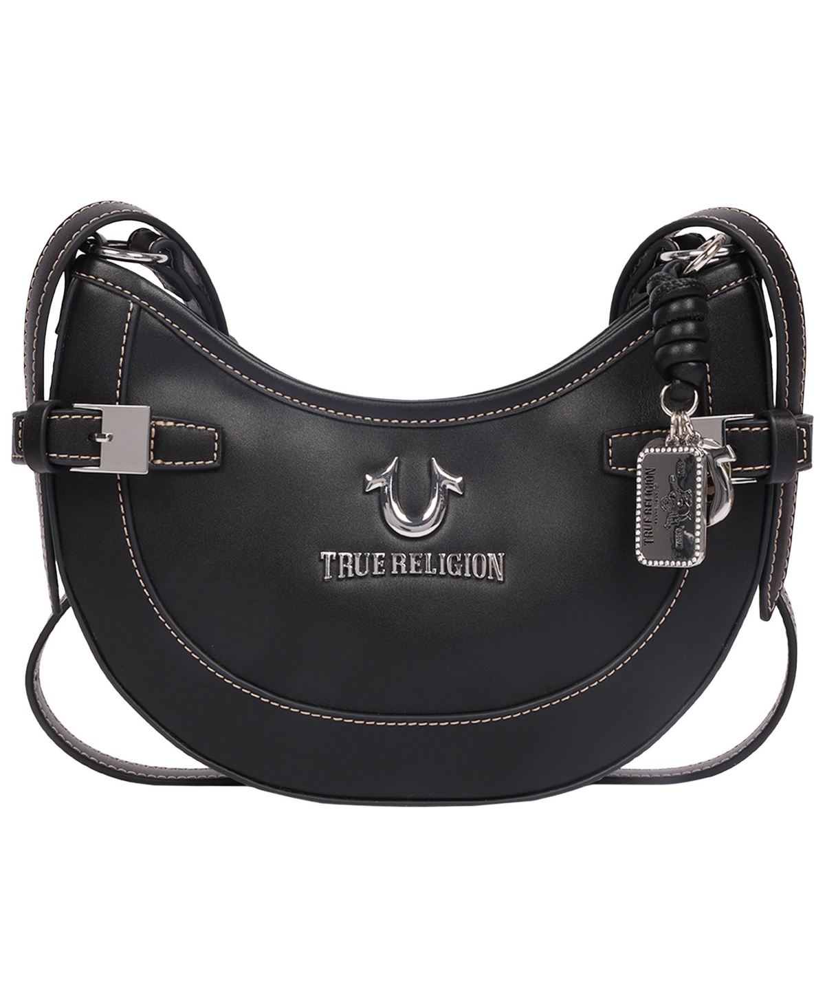 Click here for True Religion Blake Smooth Pu Belted Hobo Bag â... prices