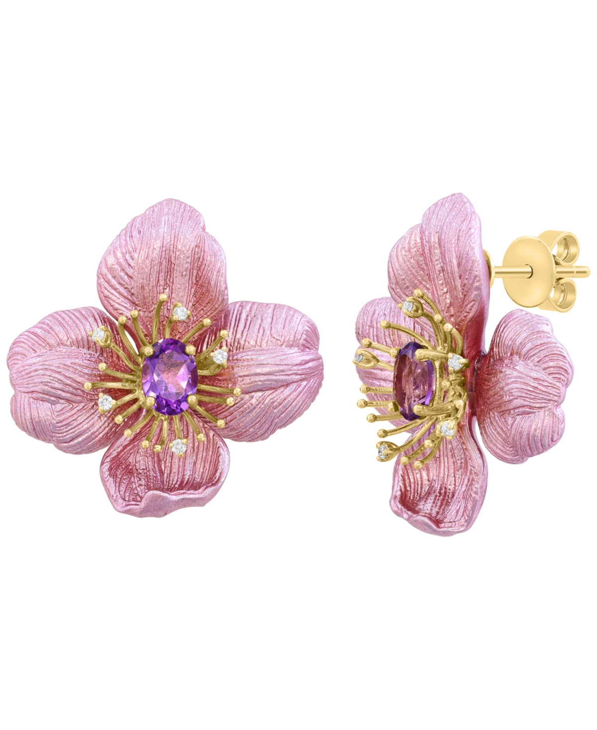 Click here for Effy Collection Amethyst (1-1/3 ct. t.w.) and Diam... prices