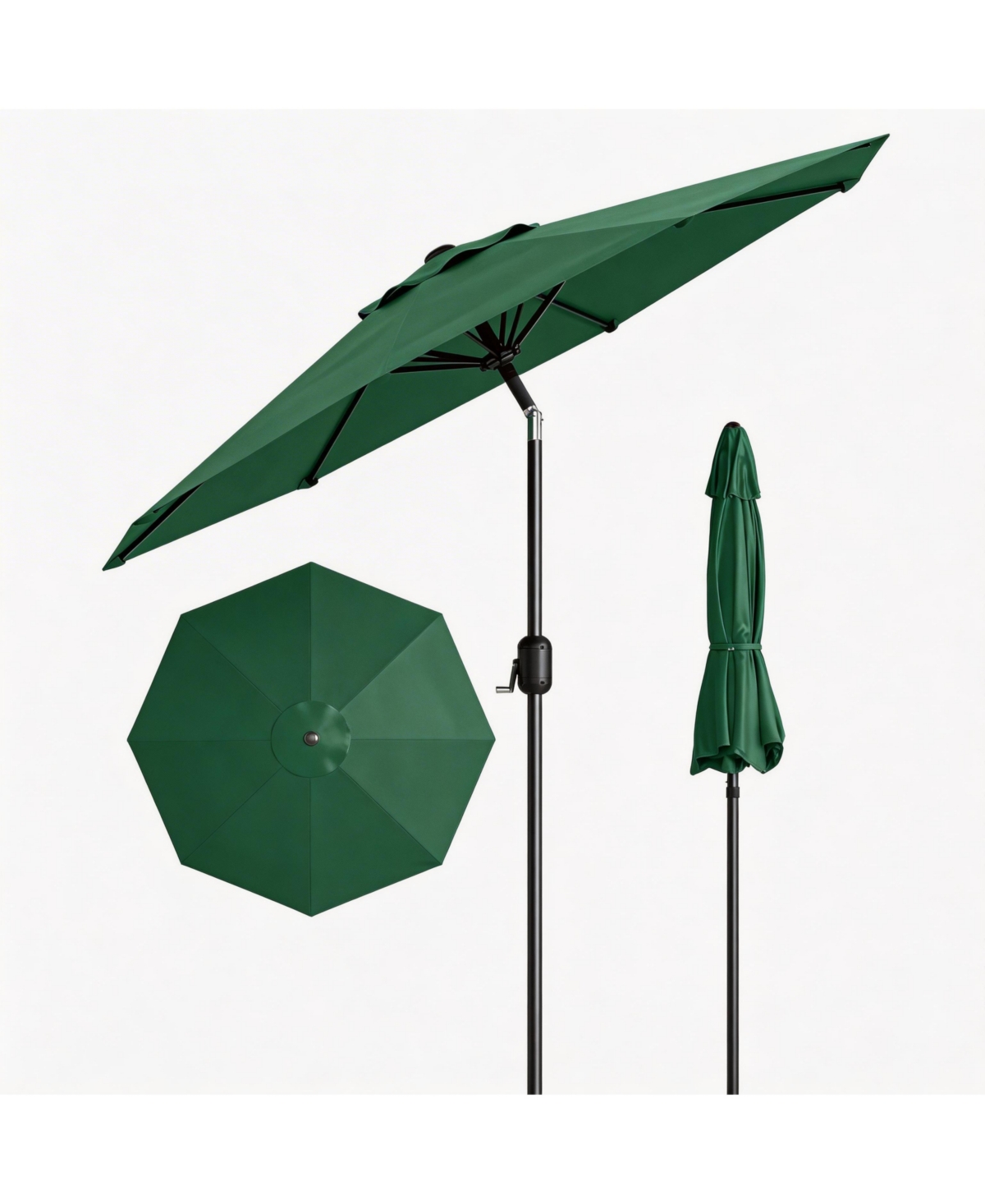 Click here for homfan 9ft Outdoor Patio Umbrella  Waterproof and... prices