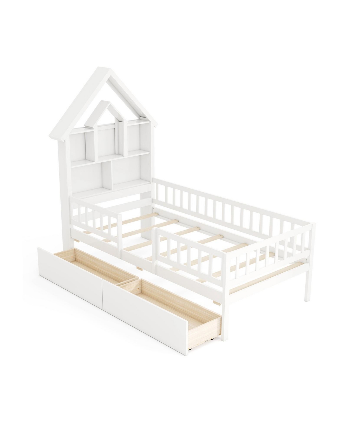 Click here for Slickblue Kids Montessori House Bed with Storage H... prices