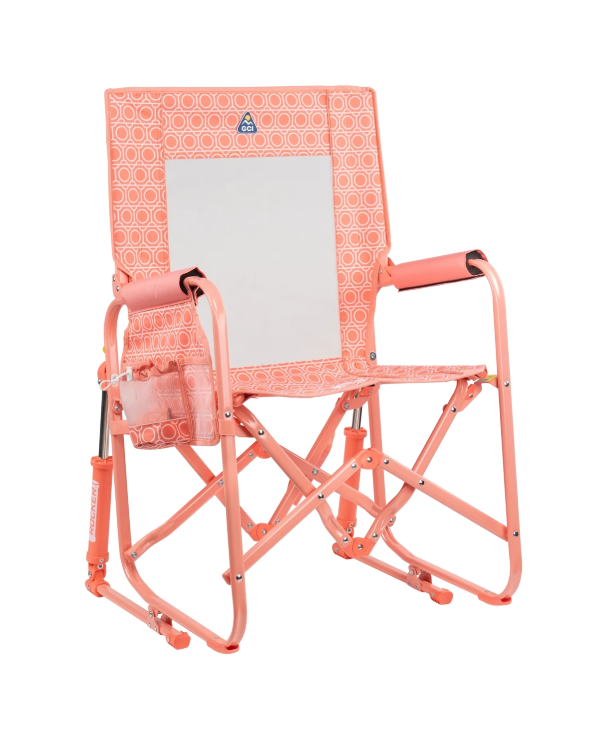 Click here for Gci Stowaway Rocker portable rocking chair - Pink prices