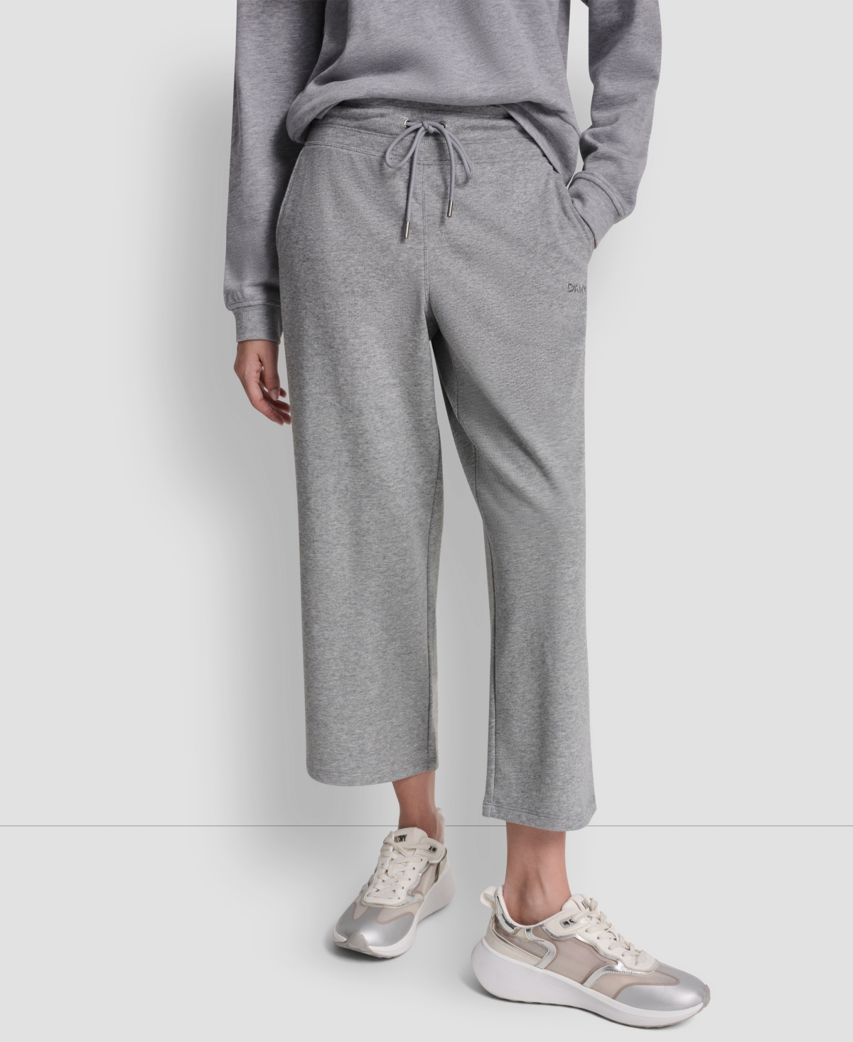 Click here for Dkny Sport Womens Metallic Bubble Logo Crop Pants... prices