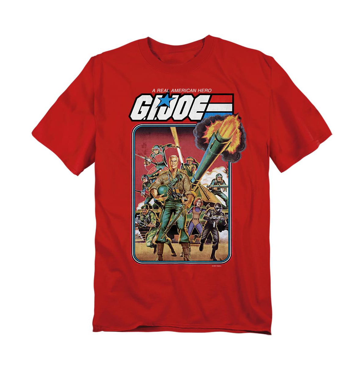 Click here for Logovision Mens G.i. Joe Hero Group T Shirt - Red prices