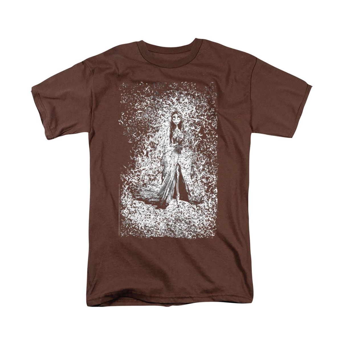 Click here for Corpse Bride Mens Bird Dissolve T Shirt - Coffee prices