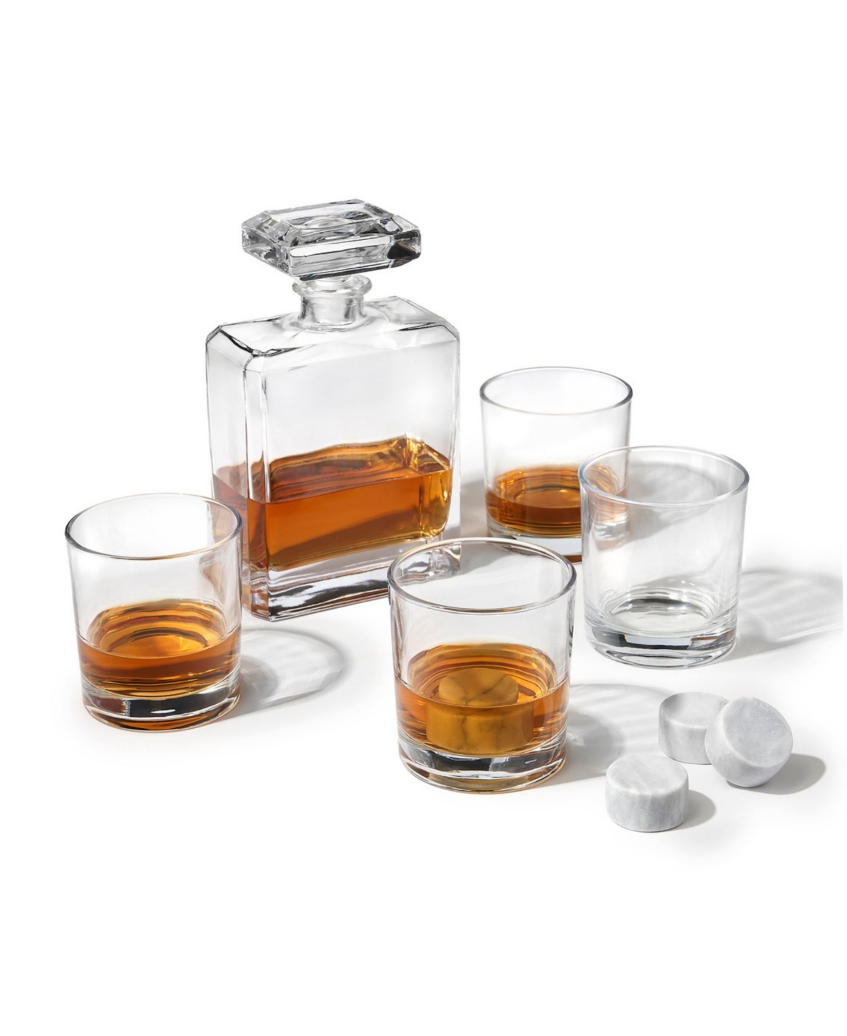 Click here for Closeout! Godinger Decanter Set with Decanter  4 C... prices