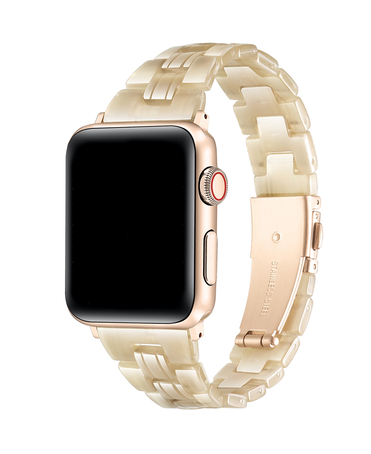 Click here for Posh Tech Autumn Resin Band for Apple Watch - Beig... prices