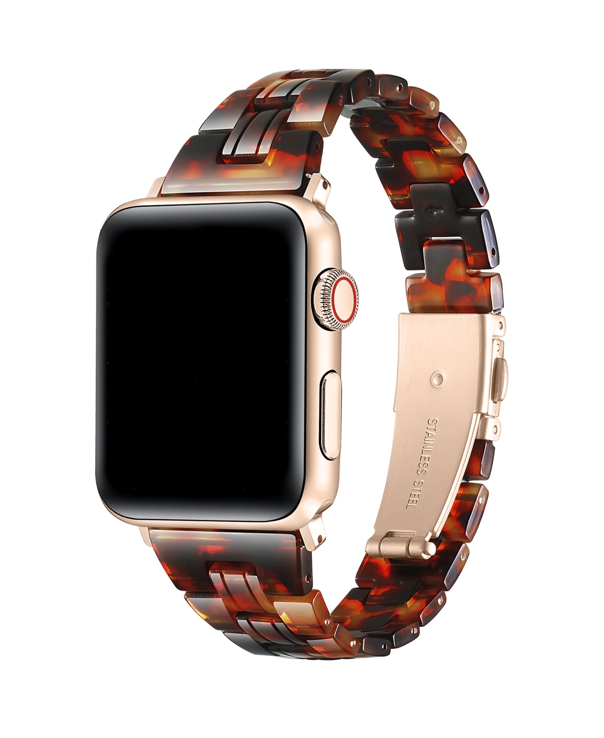 Click here for Posh Tech Autumn Resin Band for Apple Watch - Brow... prices